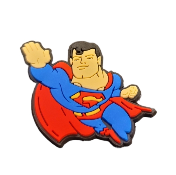 Accessories | New Superman Croc Charm | Poshmark